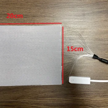 LED Fiber Optic Cloth Colorful Luminous Cloth Fiber Optic Luminous ...