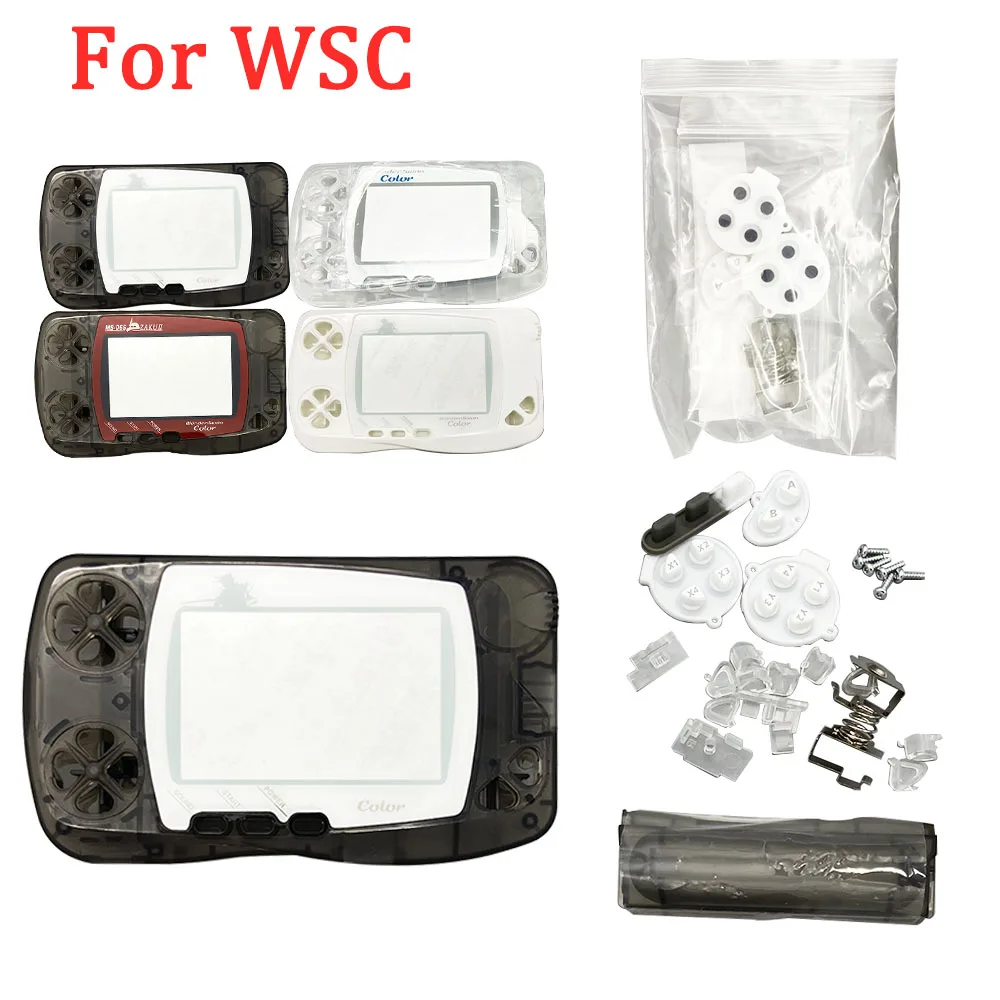 Original-Size-Glass-Screen-Lens-With-Shell-Replacement-For-Wonder-Swan ...