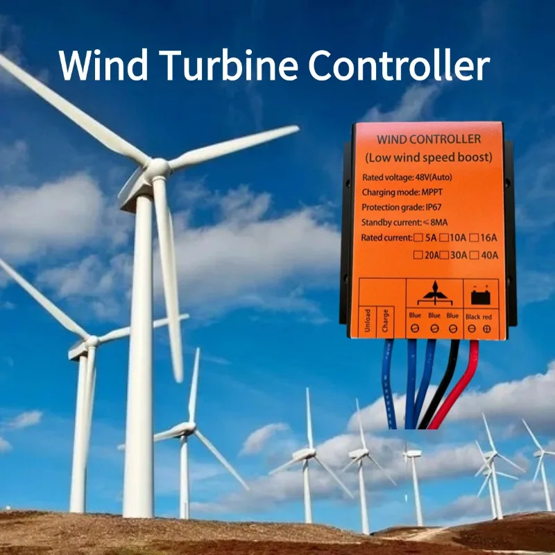 MPPT Wind Turbine Charge Controller 12V 24V AUTO 48V Water Proof ...