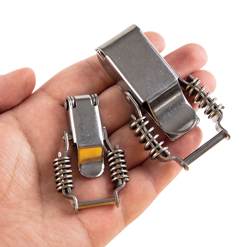 Stainless-Steel-304-Double-Spring-Hasp-Hitch-Adjustable-Toolbox-Toggle ...