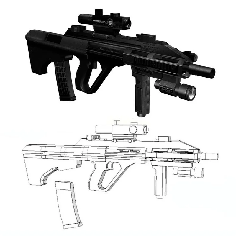 Aug A3 Assault Rifle