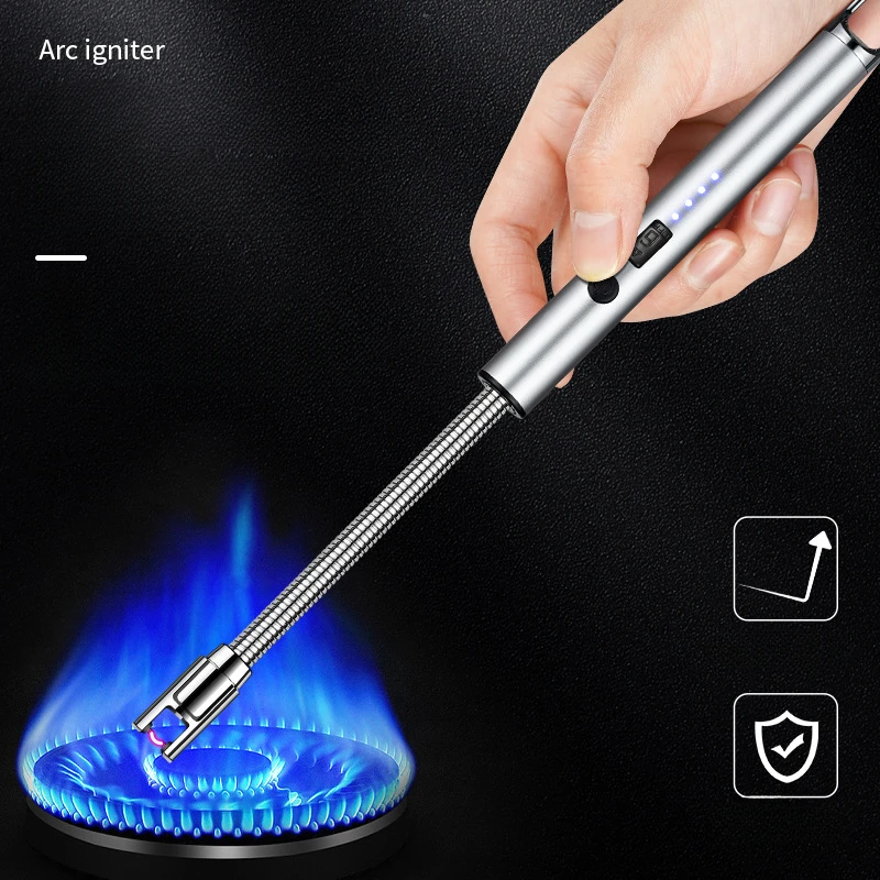 Gas-Stove-Natural-Gas-Electronic-Usb-Rechargeable-Electric-Lighter ...