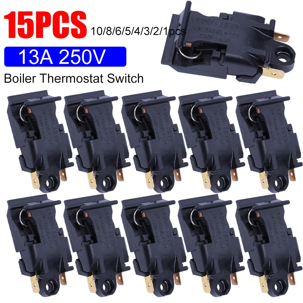 1-15PCS-16A-Boiler-Thermostat-Switch-Electric-Kettle-Pressure-Jump ...