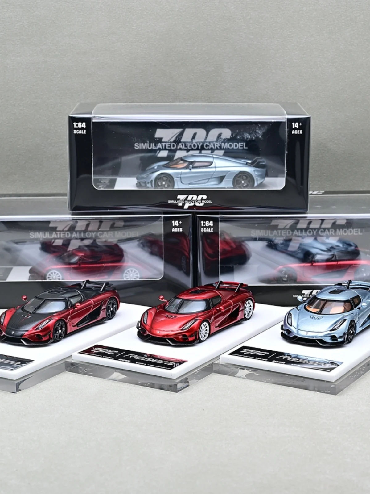 TPC-1-64-alloy-simulation-car-model-ornamentation-Regera-rule-sports ...