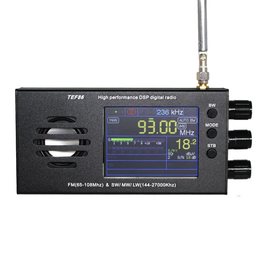 TEF6686-DSP-Radio-Receiver-FM-65-108Mhz-SW-MW-LW-144-27000Khz-Digital ...