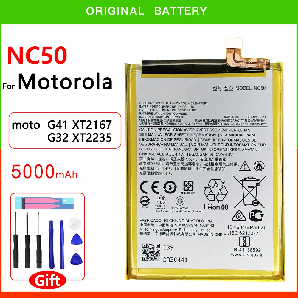Original-Genuine-NC50-Replacement-Battery-For-Motorola-MOTO-G41-XT2167 ...