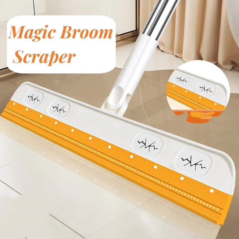 1pc-Magic-Sweeper-Dustless-Scraper-Sweep-Bathroom-Silicone-Squeegee-Sweeper-Bathroom-Glass ...