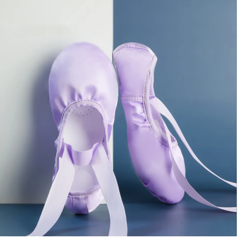 Women-Ballet-shoes-Dance-Adult-Children-Ballet-Slippers-Soft-Sole ...