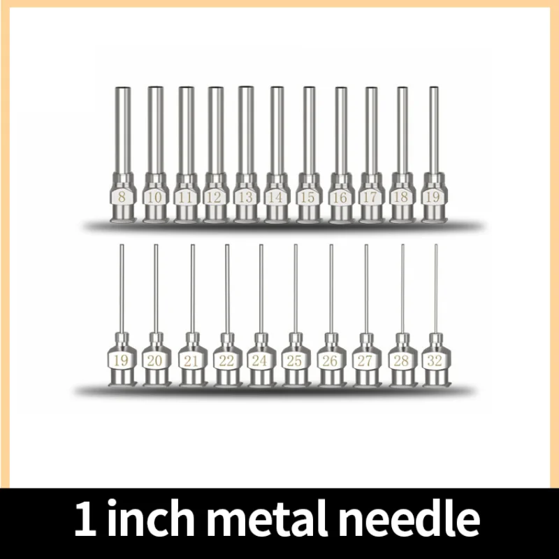 10PCS-1-inch-Blunt-Tip-Cannula-Length-Dispensing-Syringe-Needle-8G-10G ...