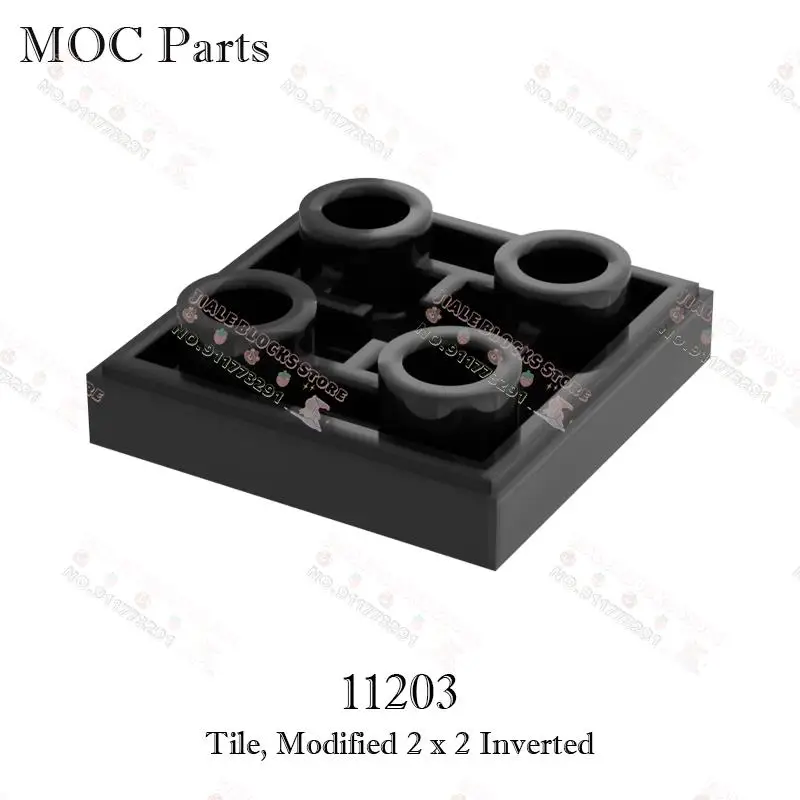 10PCS-MOC-Parts-11203-Tile-2-x-2-Inverted-Building-Blocks-Creative-DIY ...