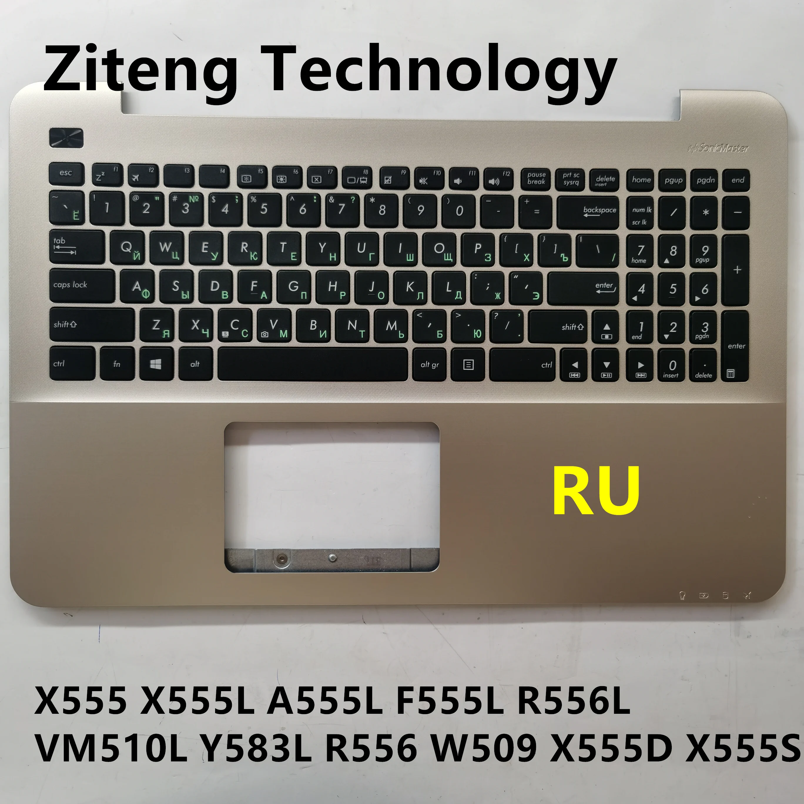 Nuevo teclado ruso para portátil Asus X555 X555L A555L F555L R556L ...