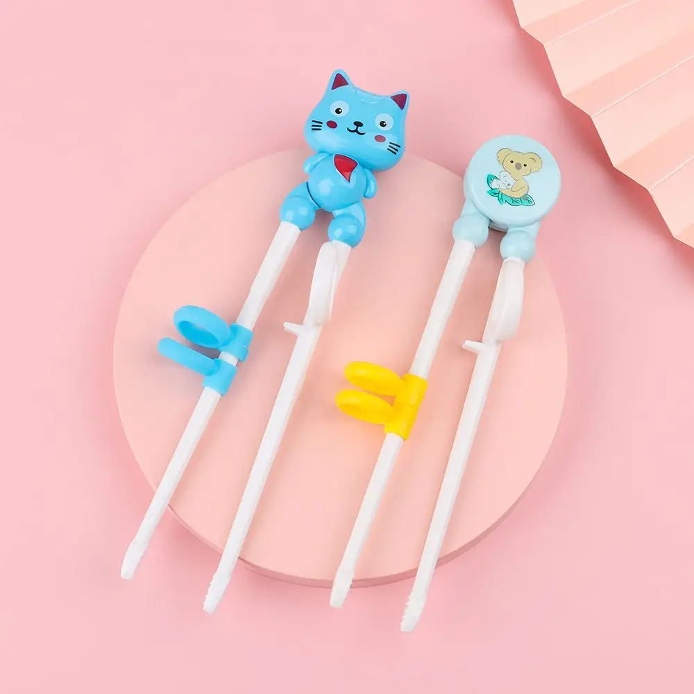 1 Pair Cartoon Chopsticks Children Eating Training Chopsticks Learn ...