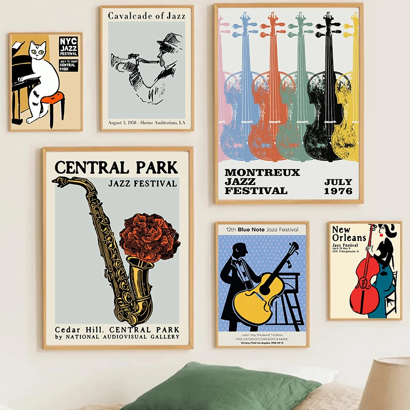 Vintage Jazz Fest Posters