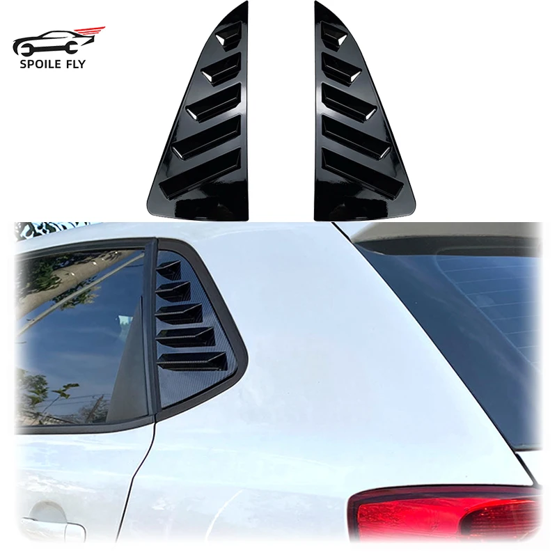 2012-To-2018-Side-Vent-Rear-Window-Shutter-Trim-Louver-Sunshade-Car ...