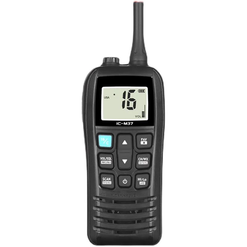 ICOM-IC-M37-Marine-Radio-Waterproof-Dustproof-VHF-Transceiver-IC-M37 ...