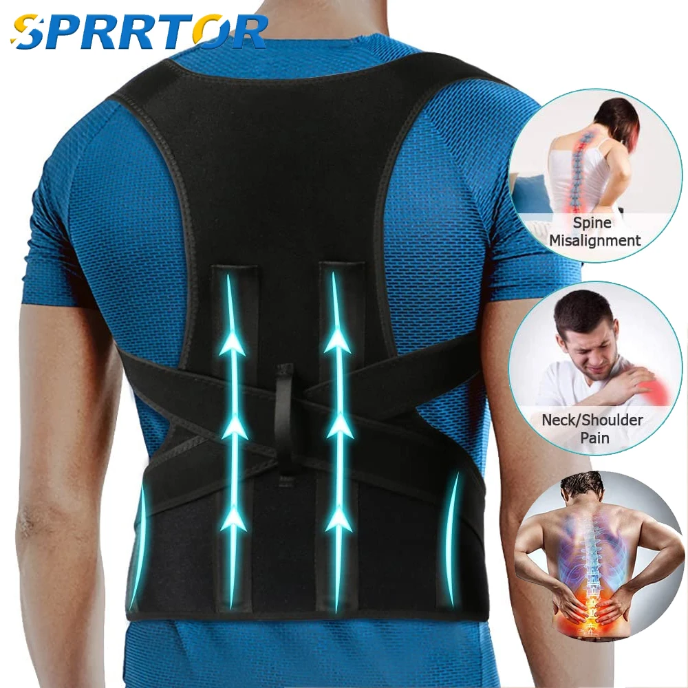 Back-Brace-Posture-Corrector-for-Women-and-Men-Back-Lumbar-Support ...