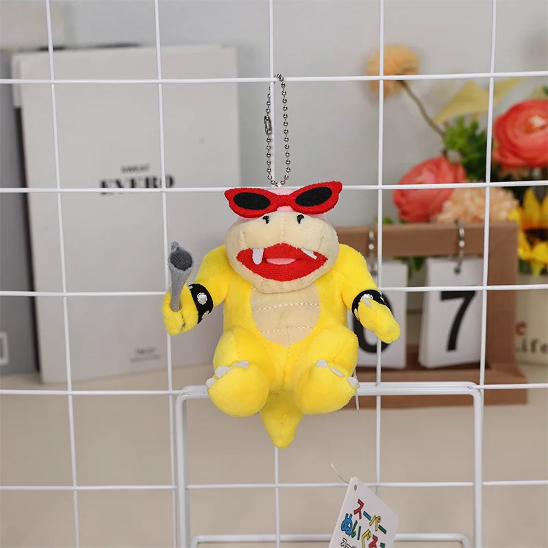 Super Roy Koopa Bowser 4" Stuffed Animal Pendant , Switch Game Worlds ...