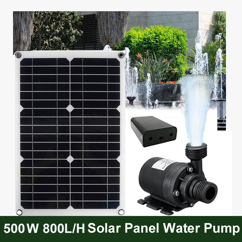 500W-800L-H-Solar-Panel-Power-Bank-Water-Pump-Set-Ultra-quiet ...
