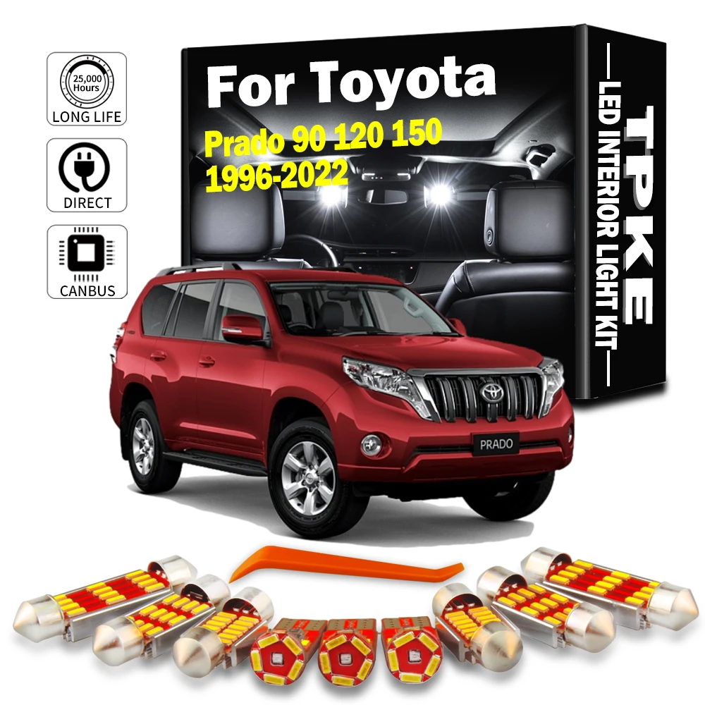 TPKE-LED-Interior-Light-Kit-For-Toyota-Prado-90-120-150-1996-2013-2014 ...