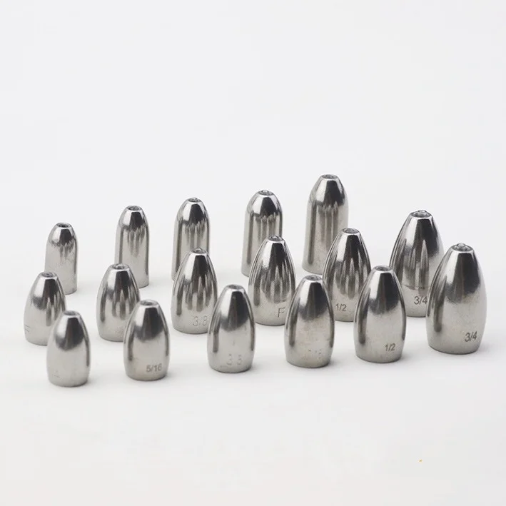 SUNKO-Tungsten-Bullet-Sinkers-for-Enhanced-Bass-Fishing-Durable ...