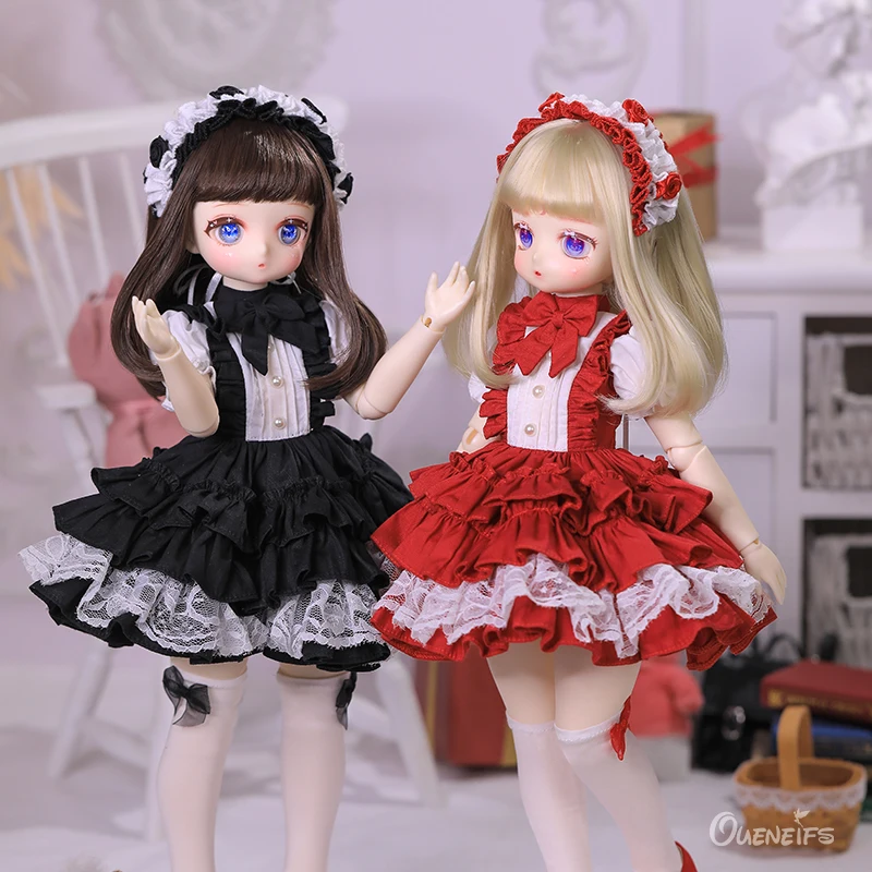 Yurina BJD Anime Doll 1/4 Resin Toys with Pine Cones Body Figure Red ...