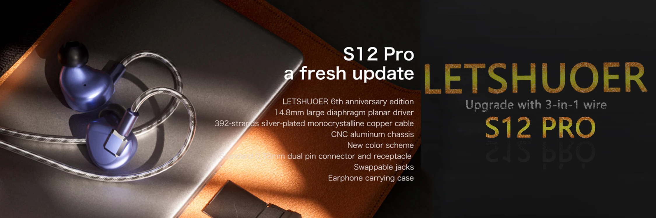 Letshuoer S12 PRO | Shuoer S12 Магнитный строгальный драйвер Наушники ...