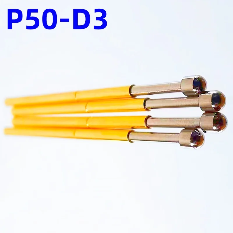 100PCS-P50-D3-Spring-Test-Probe-Test-Pin-Pogo-Pin-P50-D-Electric-ICT ...
