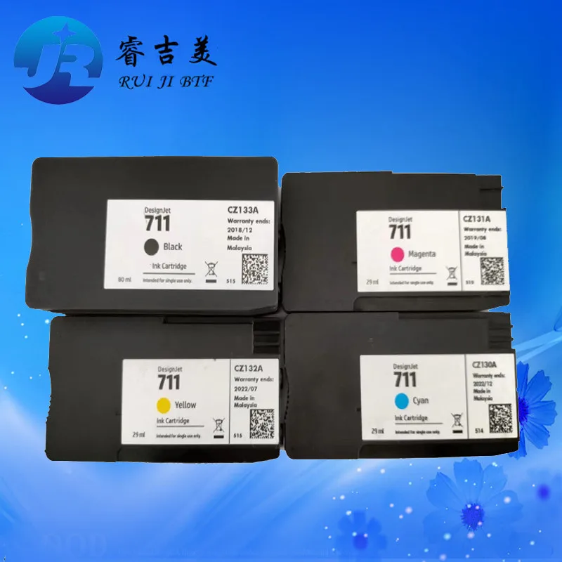 Original 711 711XL ink cartridge Compatible for HP T120 T520 T530 T130 ...