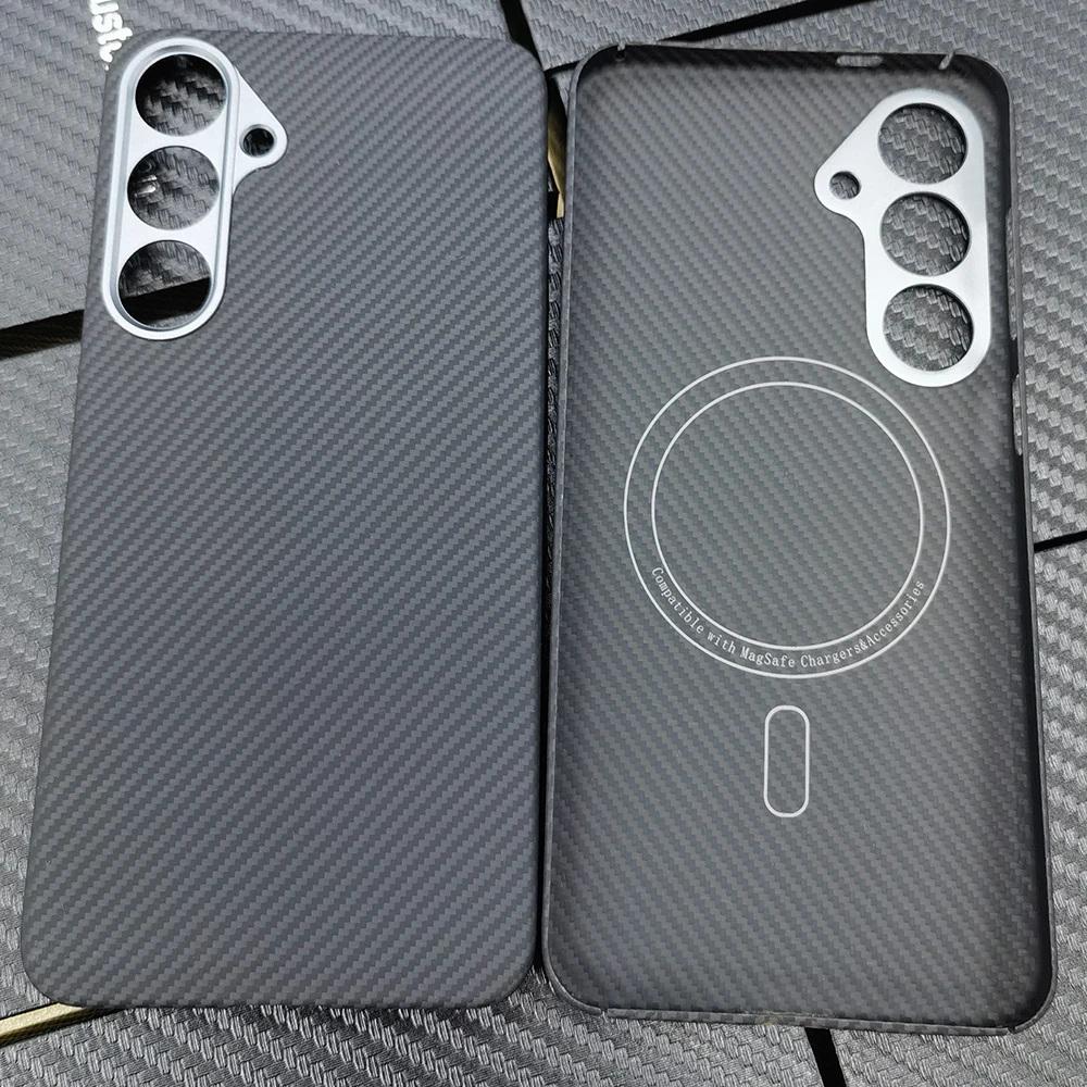 Compatible-For-Magsafe-Magnetic-Wireless-Charging-Carbon-Fabric-Fiber ...