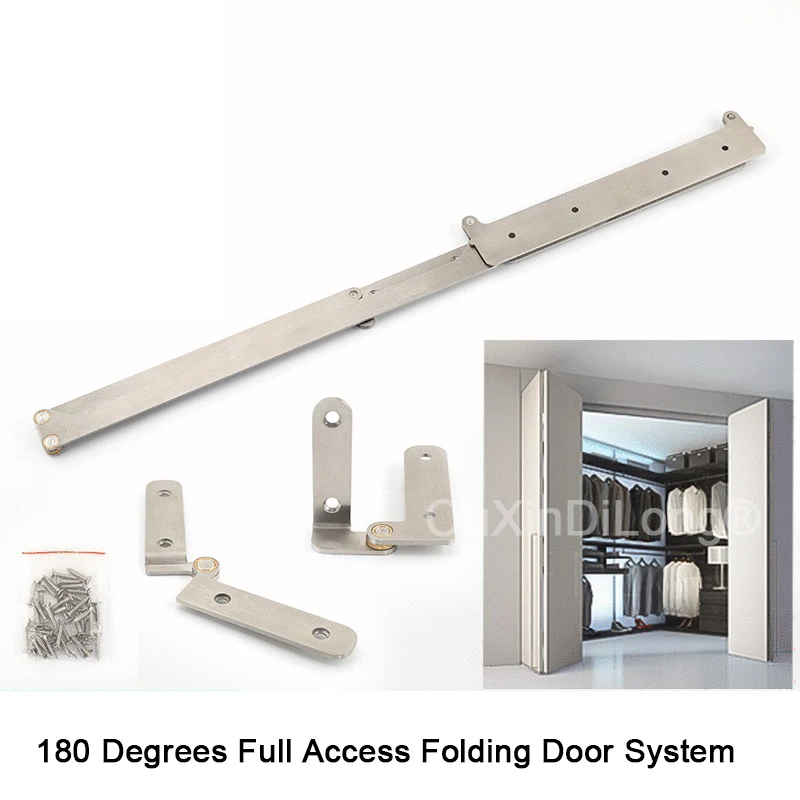 1PCS Stainless Steel 180 Degrees Full Access Folding Door System ...