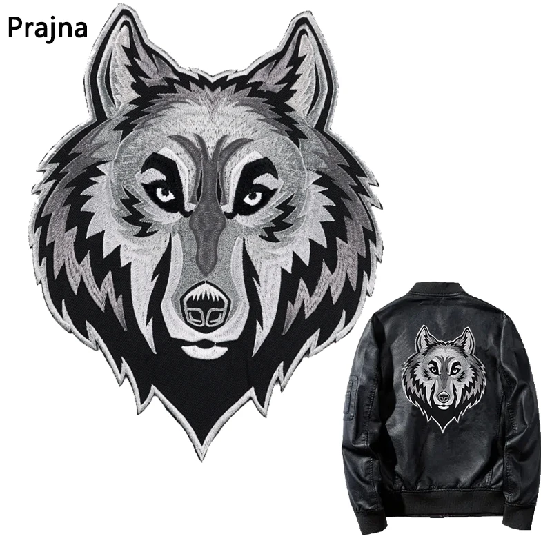 Parche-bordado-grande-de-lobo-Animal-parches-para-planchar-para-ropa ...