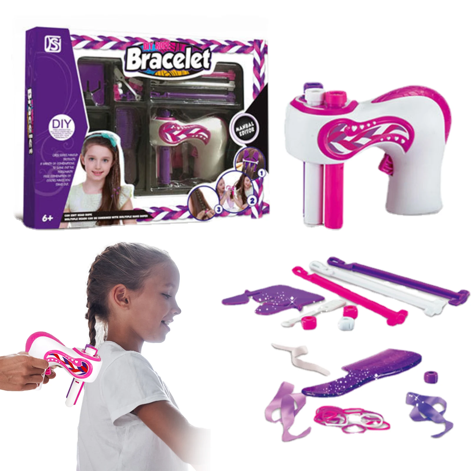 Electric-DIY-Hair-Weave-Machine-Automatic-Hair-Braiding-Tools-Twist ...