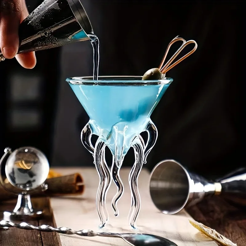 1pc-120ml-Octopus-Cocktail-Glass-Jellyfish-Martini-Glass-Creative ...