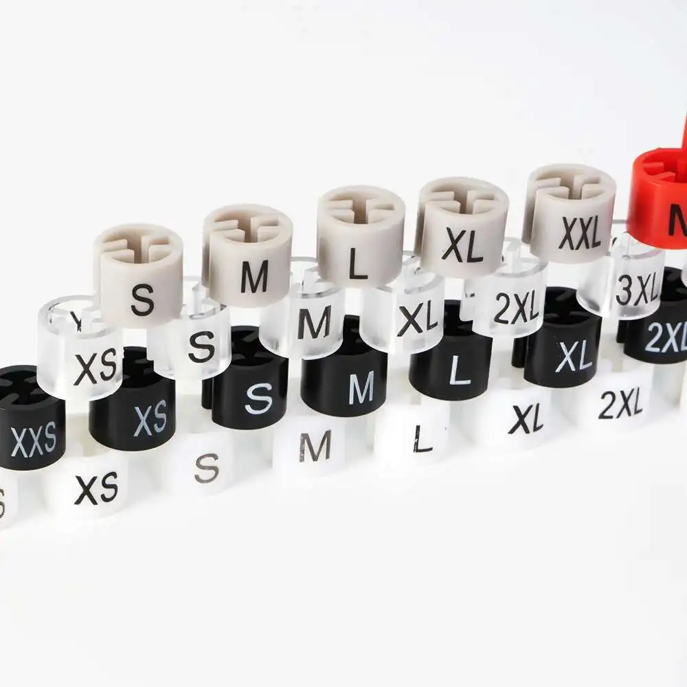 20pcs Size Markers For Hangers, Regular Sizes Printed Pants Garment ...