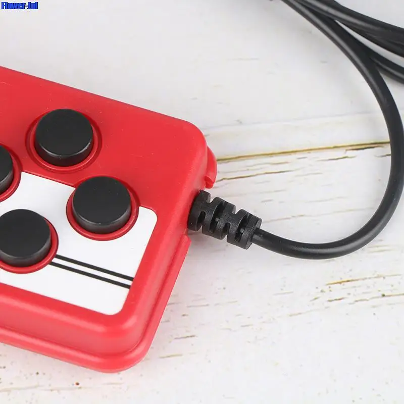 1PC Game Console Handle Classic Retro Version Of Home Fc Plug-in Double ...