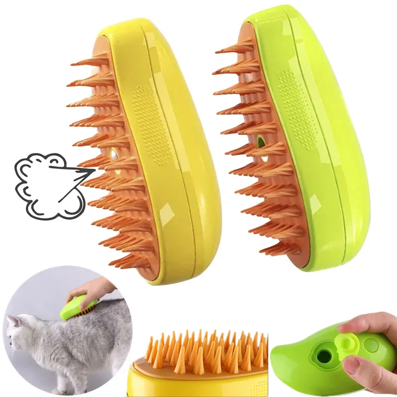 Cat-Dog-Pet-Comb-Steamy-Electric-Spray-Massage-Brush-USB-Charging-Anti ...