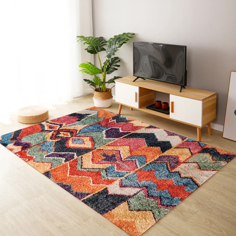Boho-Style-Large-Area-Living-Room-Carpet-Comfortable-Soft-Modern-Home ...