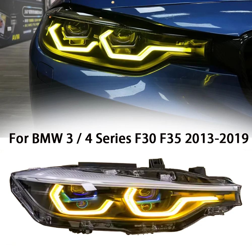 Car-Led-Headlights-For-BMW-3-Series-320i-328i-F30-F35-Accessories ...