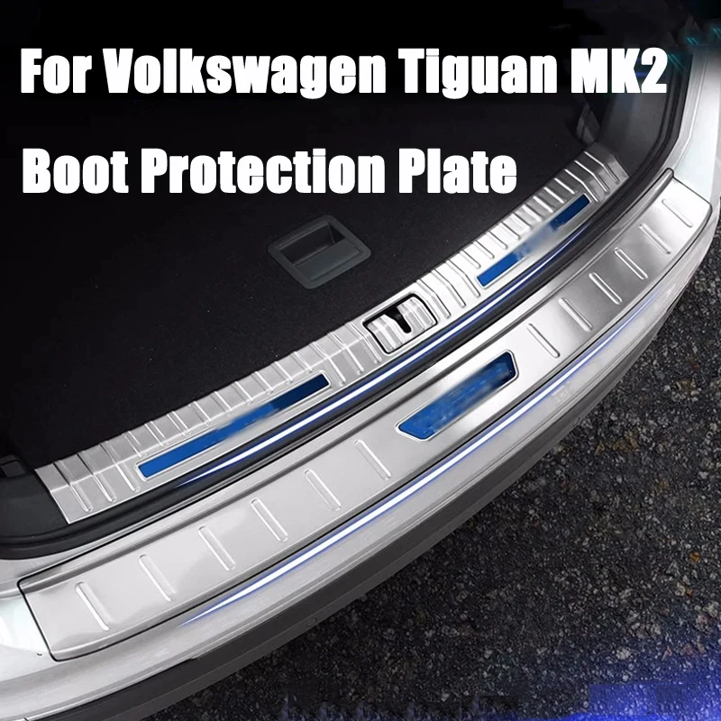Trunk-guard-Boot-Protection-Plate-For-Volkswagen-Tiguan-MK2-car ...