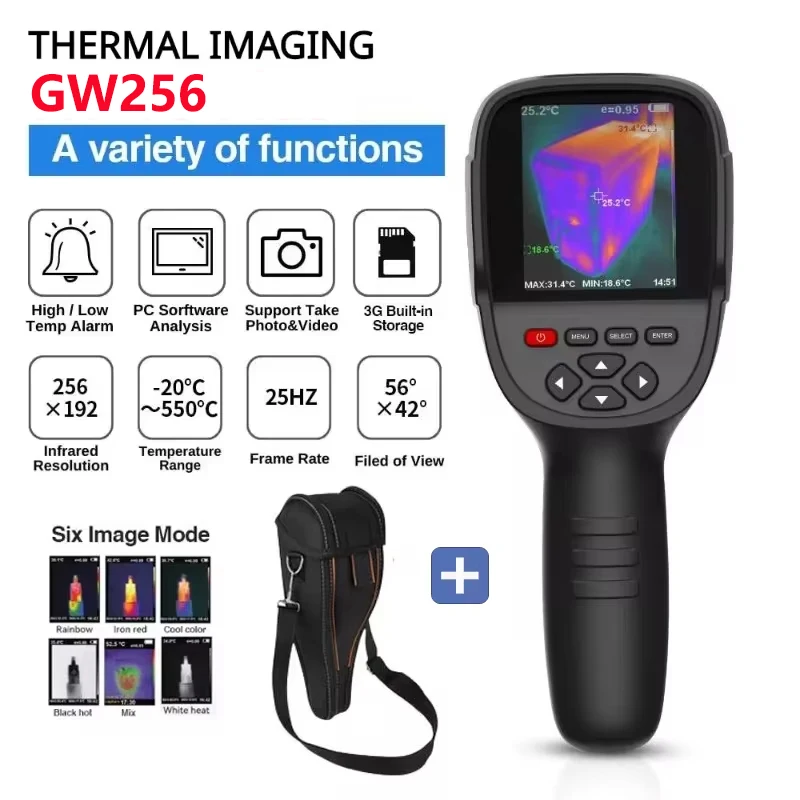 GW256-2024-New-Thermal-Imaging-Camera-for-Water-Pipe-Leak-and-Power ...