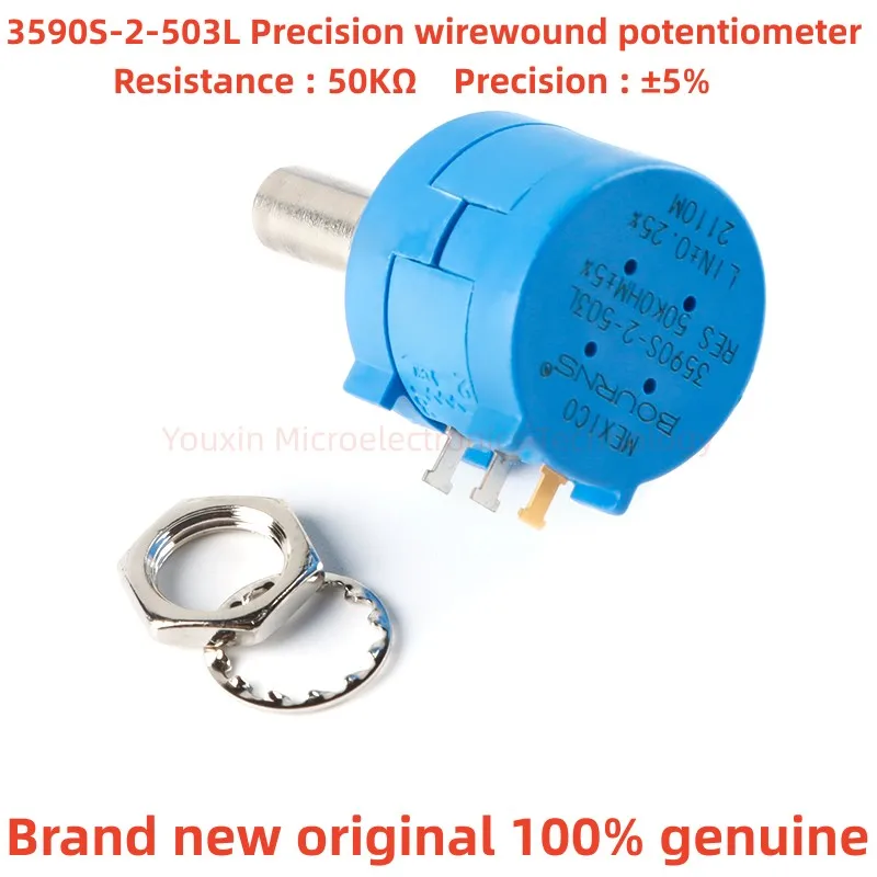 Original 3590S-2-503L 3590S-2-503 50KΩ ±5% ±50ppm/℃ 3590 precision ...