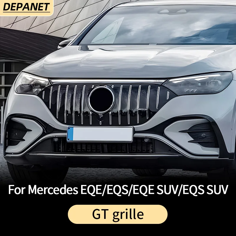 Grill-Mesh-Grille-for-Mercedes-EQE-w295-w294-SUV-EQS-W297-w296-SUV-2022 ...