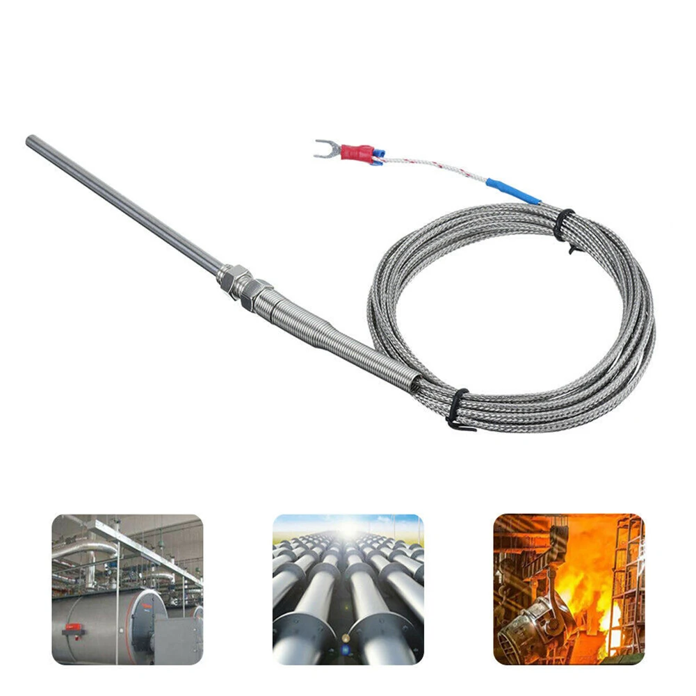 K-Type-Stainless-Steel-Thermocouple-Sensor-5mm-Probe-Diameter-Heat ...