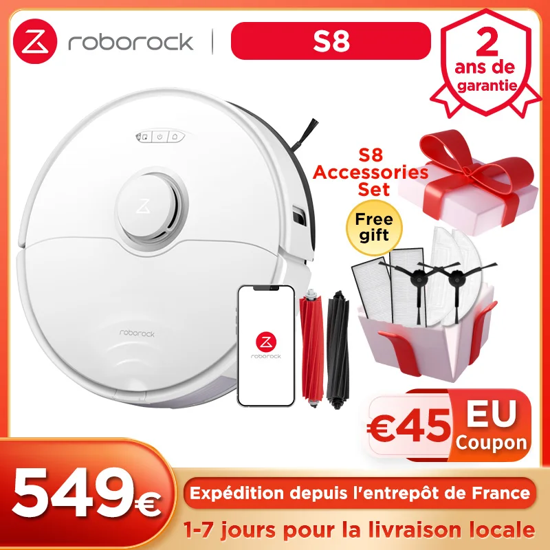 Roborock-S8-Robot-Vacuum-Cleaner-Ultrasonic-Carpet-Clean-LDS-laser-3D ...