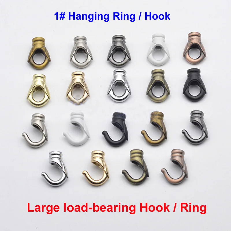 1# Hanging ring for crystal chandelier alloy open hook 10mm inner tooth ...