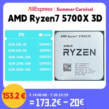 New AMD Ryzen 7 5700X3D - R7 5700X3D 5000 Series 8-Core 4.1 GHz Socket ...