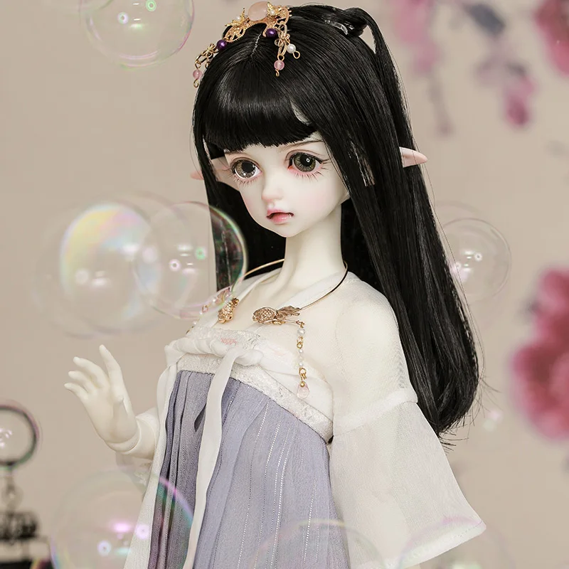 Shuga Fairy 1/4 DIM Flowne BJD Dolls Movable Joints fullset complete ...