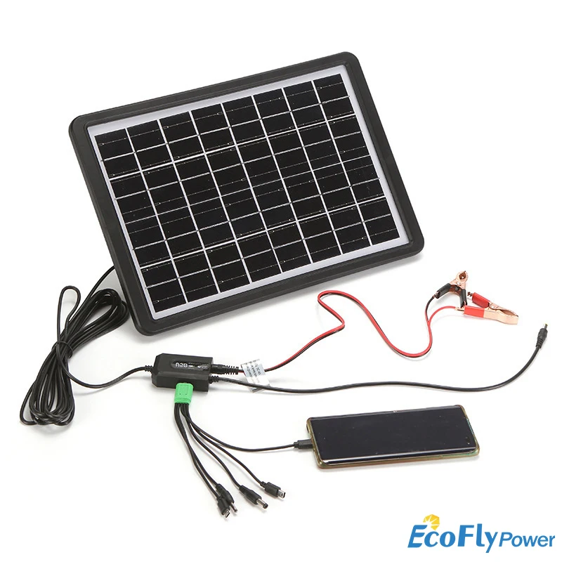 6V-16V-3W-8W-15W-Portable-Small-Solar-Panel-USB-DC-Type-C-Port-for ...