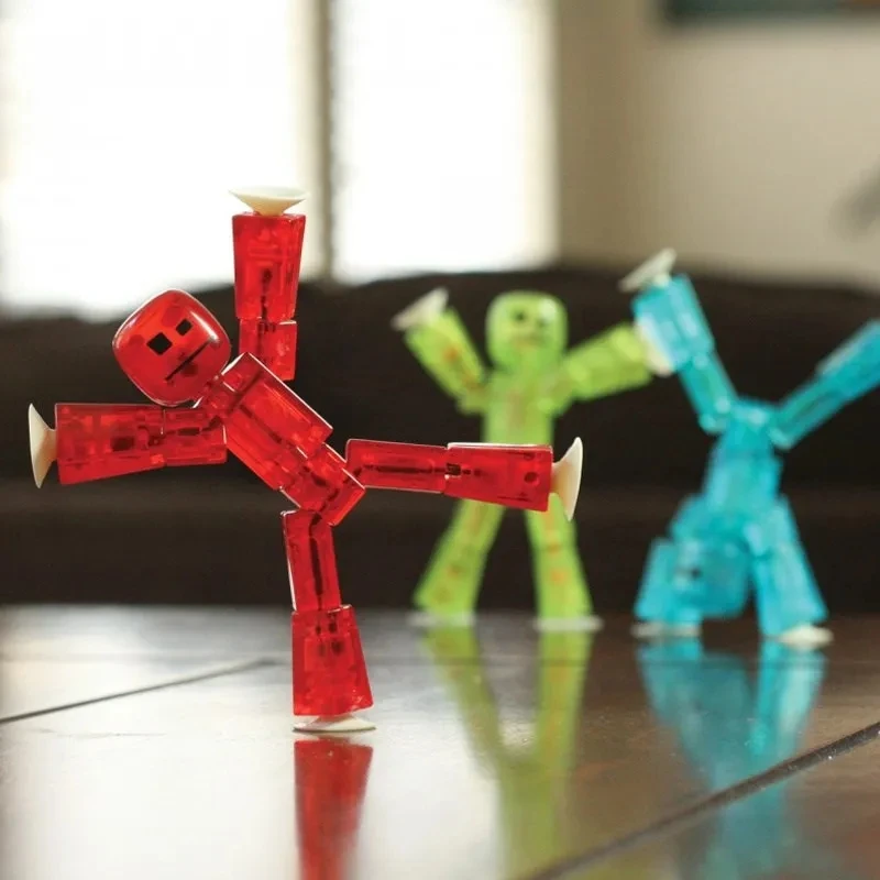 Suction-Cup-Stickbot-Toys-Sticky-Robbot-Toys-for-Children-Deformable ...