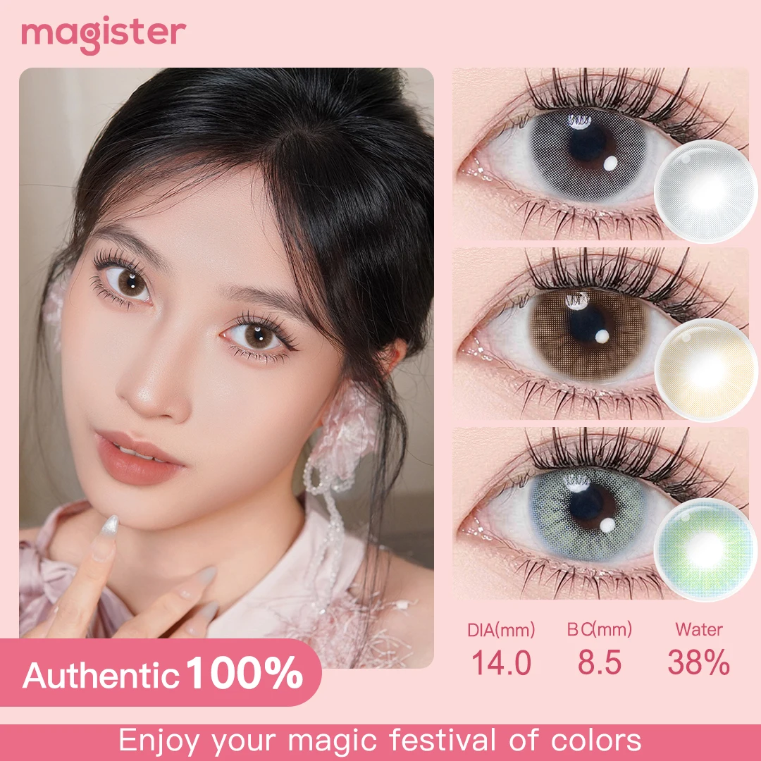 ¡Caliente! Lentes de contacto de color natural Magister Color de ojos ...